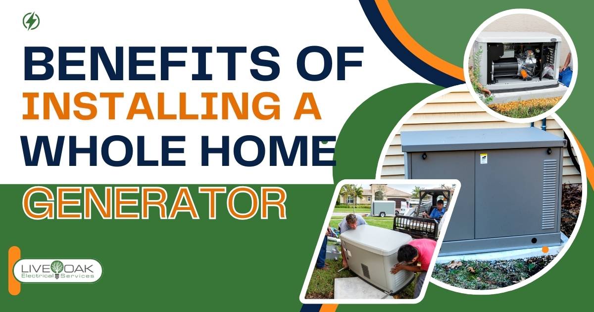 Benefits of Installing a Whole Home Standby Generator